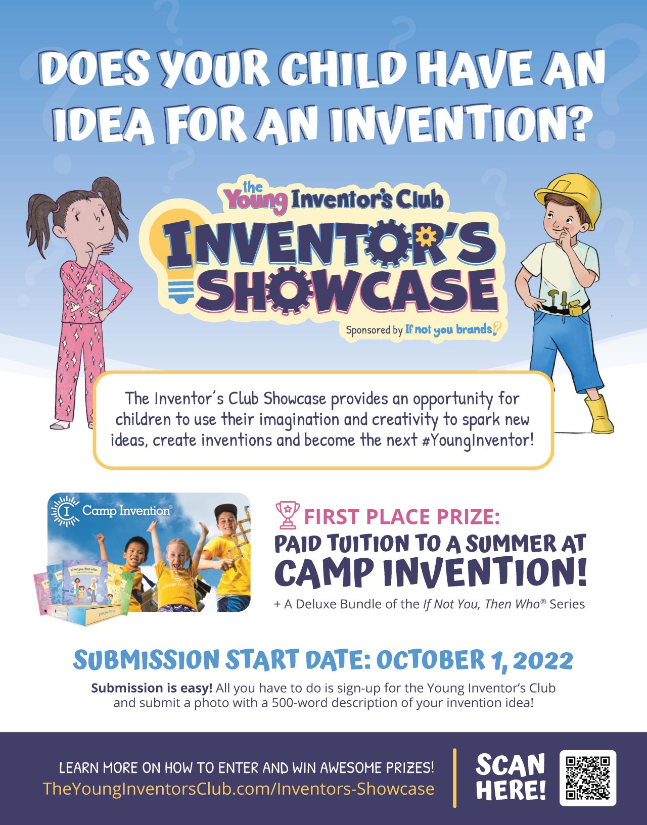 Inventor's Showcase Flyer - The Young Inventor's Club